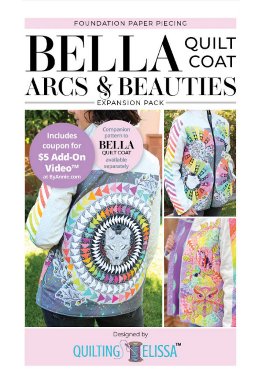 Bella Arcs & Beauties Quilt Coat Expansion Pack - Quilting Elissa – Sew ...