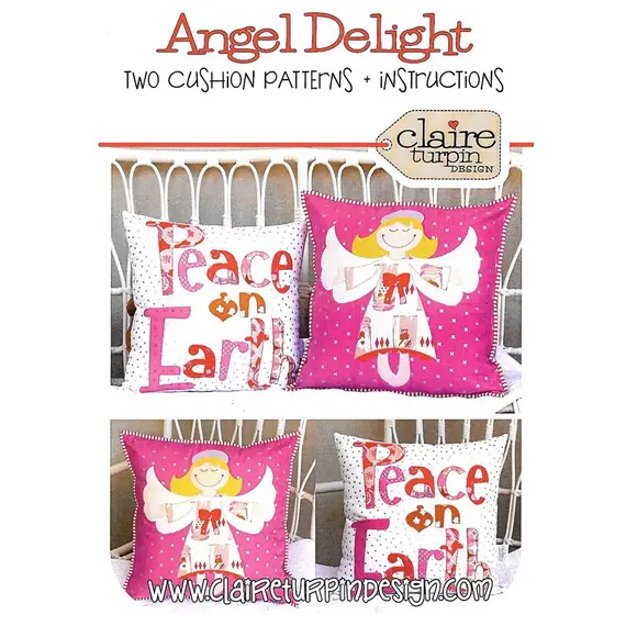 Angel Delight Cushion Pattern - Claire Turpin – Sew Fab Narrandera