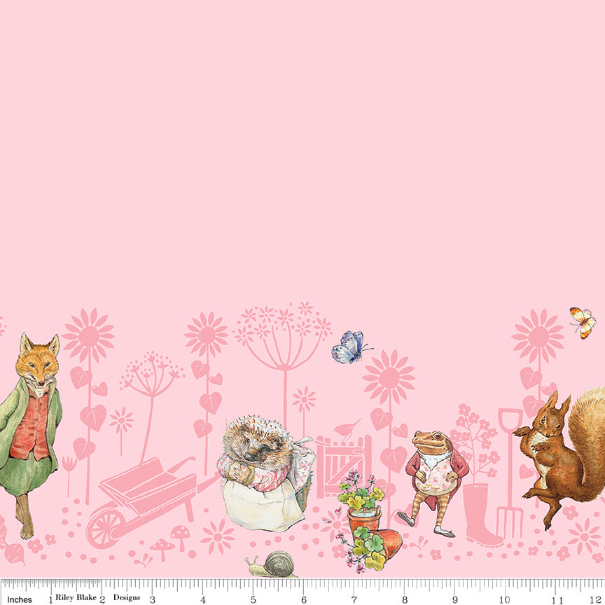 Peter Rabbit & Friends 25cm CD15867 Pink – Sew Fab Narrandera