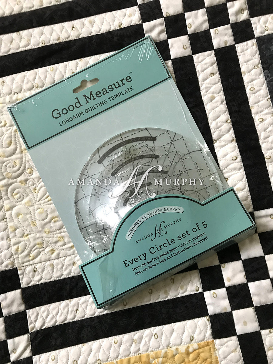 Every Circle Set of 5 Rulers - Amanda Murphy – Sew Fab Narrandera