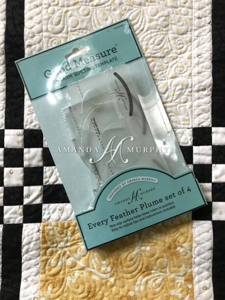 Every Feather Plume Set of 4 Rulers - Amanda Murphy – Sew Fab Narrandera