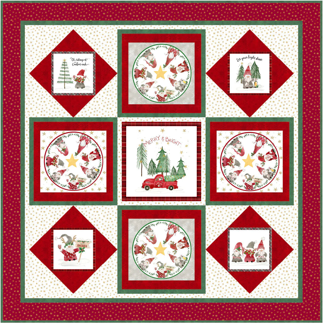 Gnome's Home Tree Farm Quilt Pattern – Sew Fab Narrandera