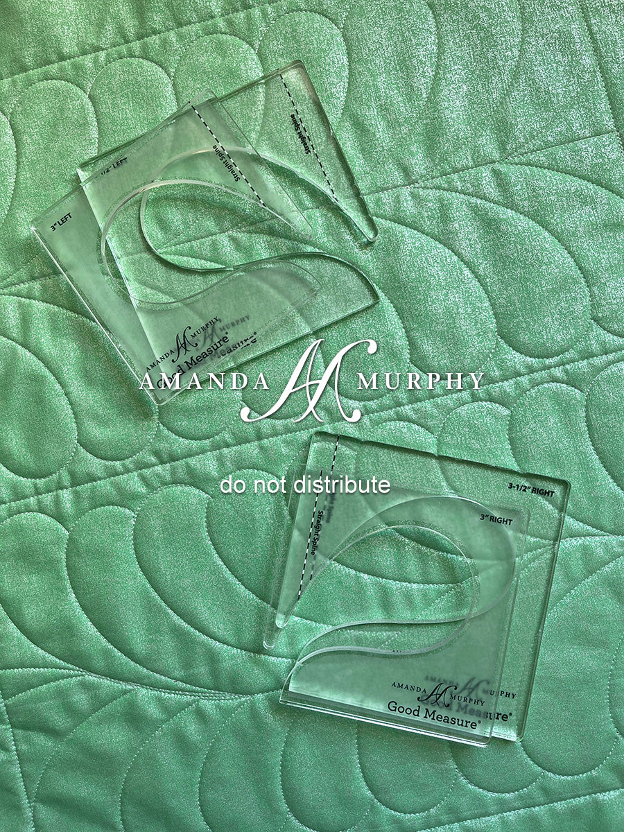 Every Feather Plume 2 Set of 3 Rulers - Amanda Murphy – Sew Fab Narrandera